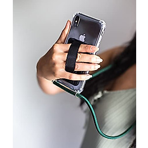 Keebos Green Crossbody Phone Case with Strap and Card Holder Wallet Phone Case, Designed for All iPhones Including iPhone 12