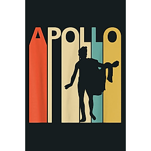 Apollo God Vintage Greek Mythology Gift: notebook, notebook journal beautiful , simple, impressive,size 6x9 inches, 114 paperback pages