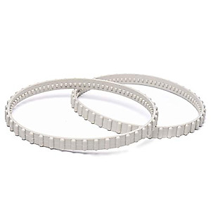 (2 Pack) AR-PRO RCX23002 Replacement Soft Tread Drive Belt - Premium, Heavy-Duty Rubber Pool Cleaner Parts | Compatible with Aquavac Tiger Shark (Plus and QC) and SharkVac Pool Cleaners