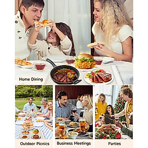 Food Warming Mat - Fast & Full Surface Heating, Silicone Warming Mat for Food with Adjustable Temperature, Warming Trays for Buffets Party, Portable Food Warmer for Countertop