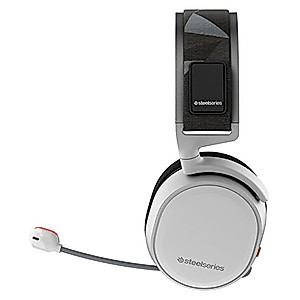 SteelSeries Arctis 7 Legacy Edition, Lag-Free Wireless Gaming Headset, DTS 7.1 Surround for PC, PC/Mac/Playstation 4/Mobile/VR - White