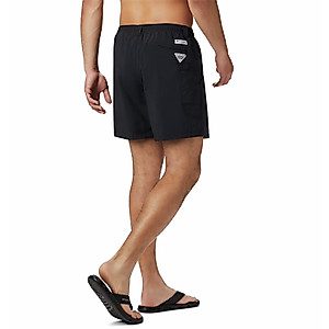 Columbia Men's Backcast III Water Short, Sun Protection and Quick Drying, Medium x 6" Inseam