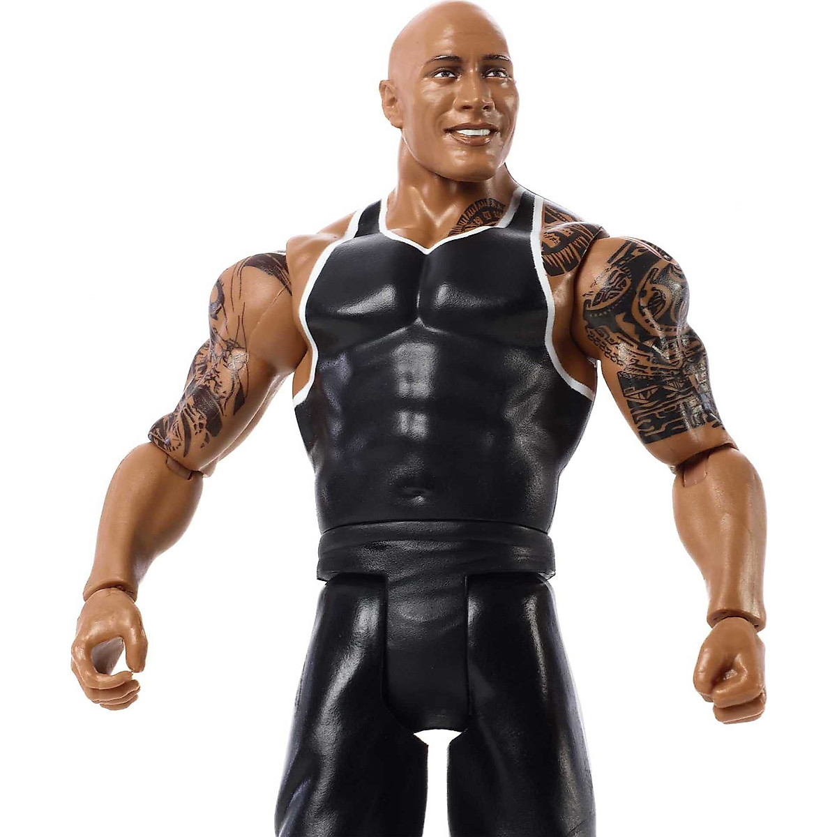 WWE MATTEL Top Picks The Rock Action Figure, 6-in Posable Collectible & Gift for Ages 6 Years Old & Up