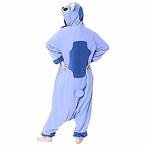 SAZAC Stitch Kigurumi - Onesie Jumpsuit Halloween Costume