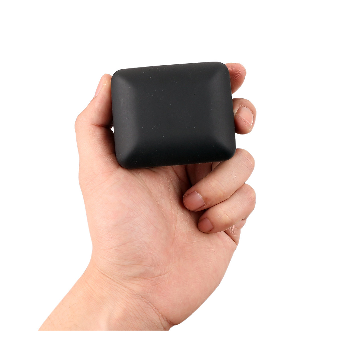 Omeet Mini size Metal glossy with LED Jewelry Gift Box - Easy to fit into your pocket or handbag