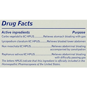 Boiron Gasalia, 3 Pack, (60 Tablets per Pack), Homeopathic Medicine for Gas Relief