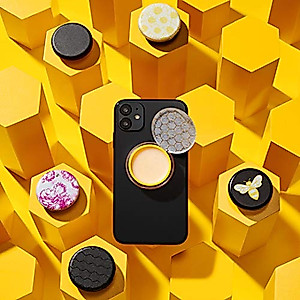 PopSockets Lip Balm Phone Grip with Expanding Kickstand, PopLips, PopSockets for Phone - Night Hive (Gloss)