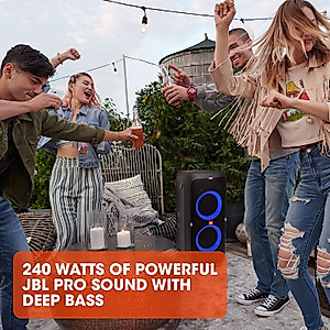 JBL - PartyBox 310 - Black JBLPARTYBOX310AM (Renewed)