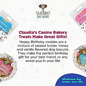 Claudia's Canine Bakery - Happy Birthday Pink Cookie Gift Box, 11 oz.