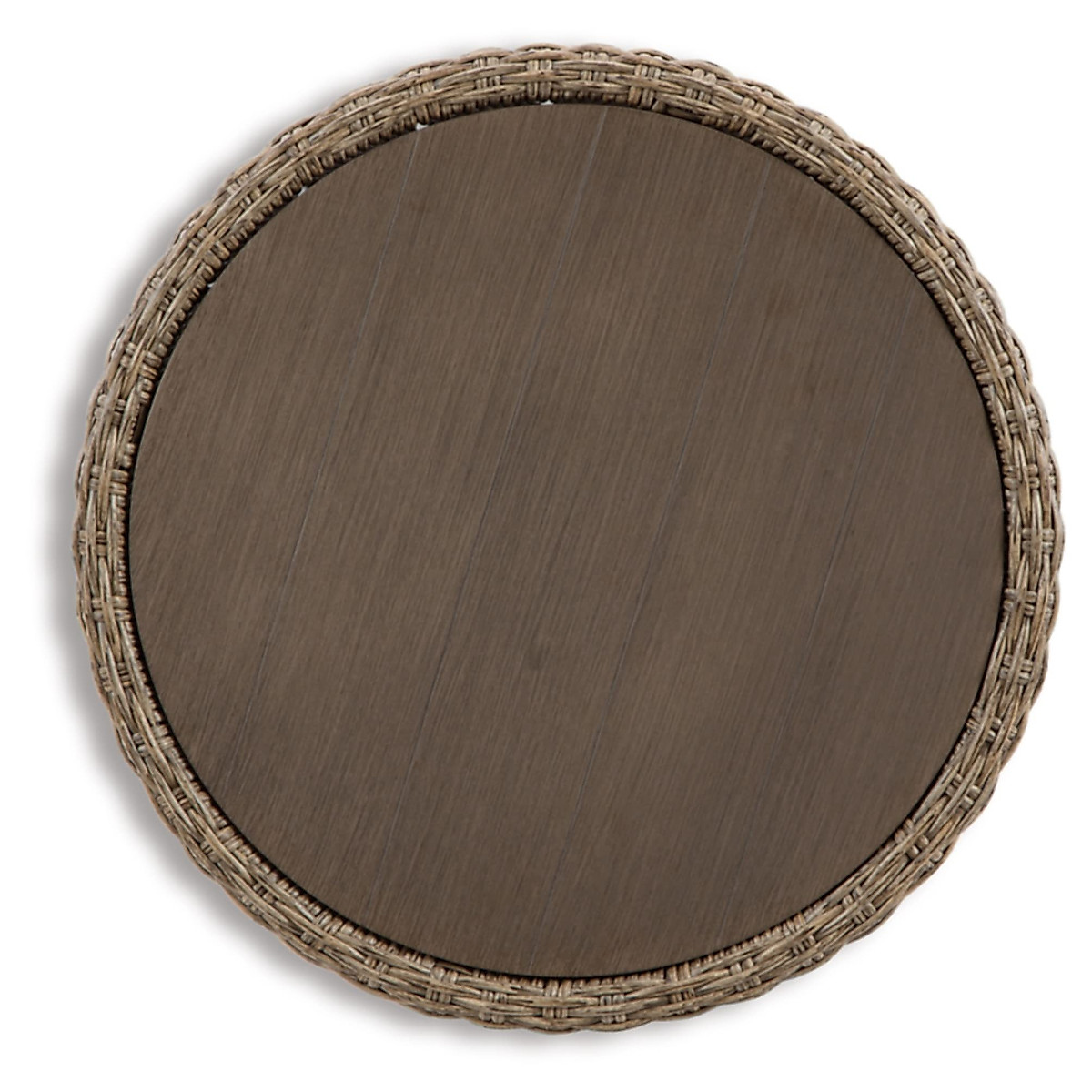 Signature Design by Ashley Danson Bohemian Outdoor End Table, Light Brown