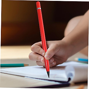 Ciieeo 4 Pcs Pencil Forever Pen Erasable Signing Pen Paint Black Ink Stylus Funny Pens Black Office Supplies Inkless Pen Drafting Supplies With Eraser Drawing Pen Metal Child