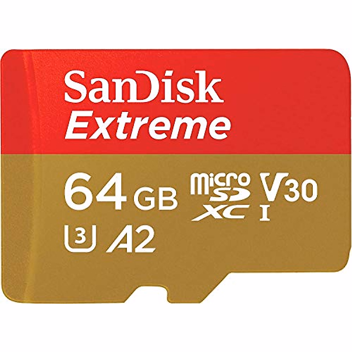 SanDisk 64GB Extreme for Mobile Gaming microSD UHS-I Card - C10, U3, V30, 4K, A2, Micro SD - SDSQXA2-064G-GN6GN