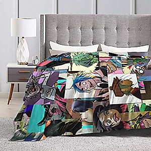 Music Poster Luxury Throw Blanket Warm Soft Flannel Bed Blanket for Living Room Sofa Bedroom Decor Gifts