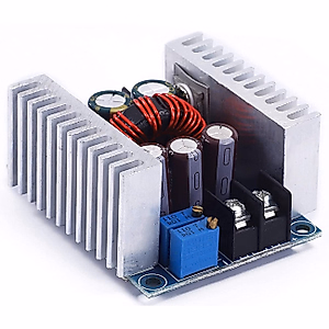 JacobsParts 300W Synchronous Buck Module Constant Current CC CV DC DC Step Down Voltage Power Regulator 6-40V in to 1.2-36V 20A Out 5V 12V 24V