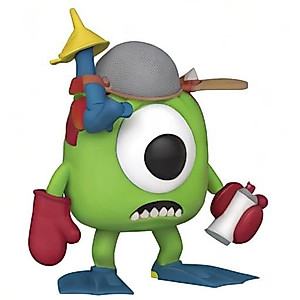 POP Disney Pixar: Monsters Inc. 20th - Mike Wazowski with Mitts Funko Vinyl Figure (Bundled with Compatible Box Protector Case)