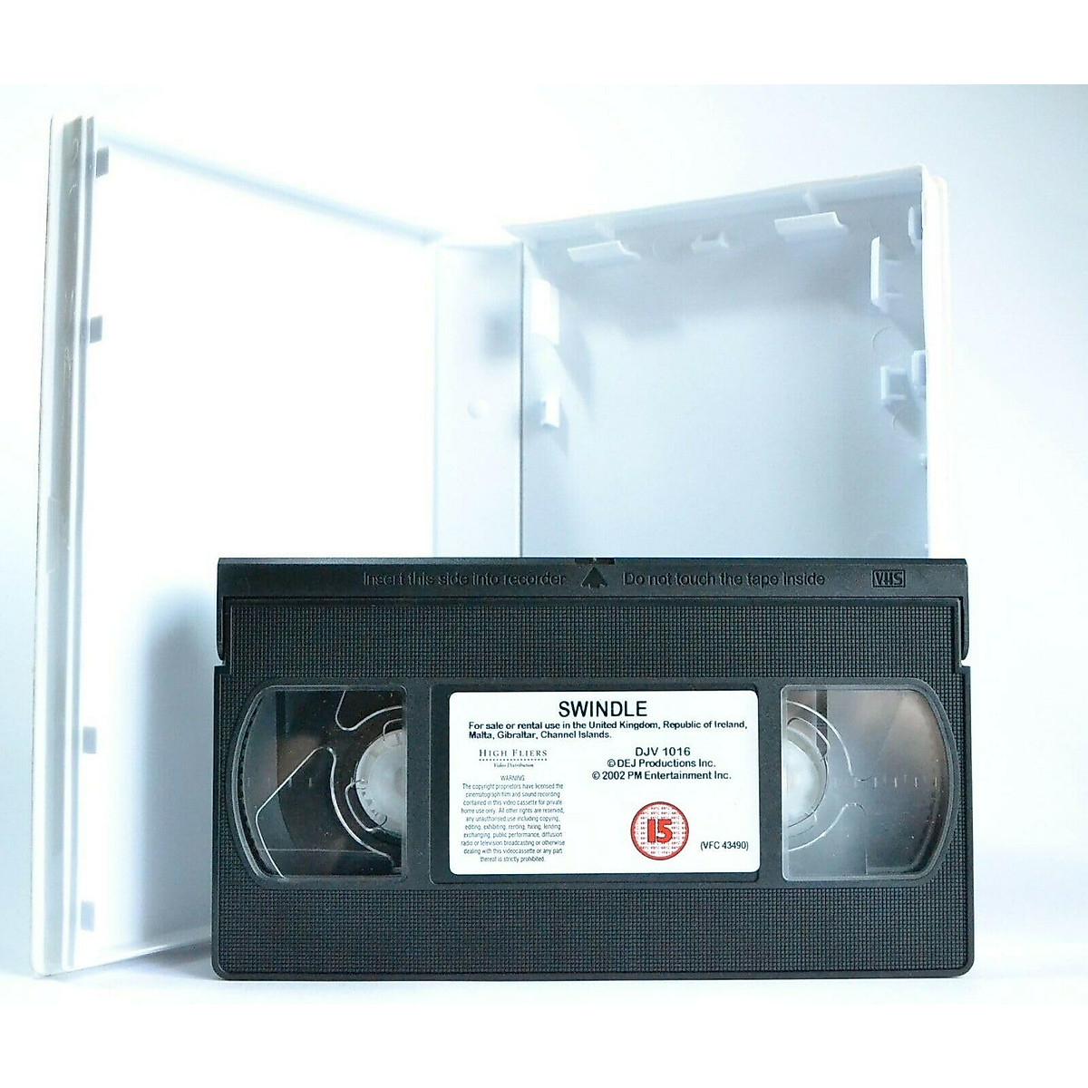 Swindle (2002): Crime Thriller - Large Box - Tom Sizemore/Sherilyn Fenn - VHS