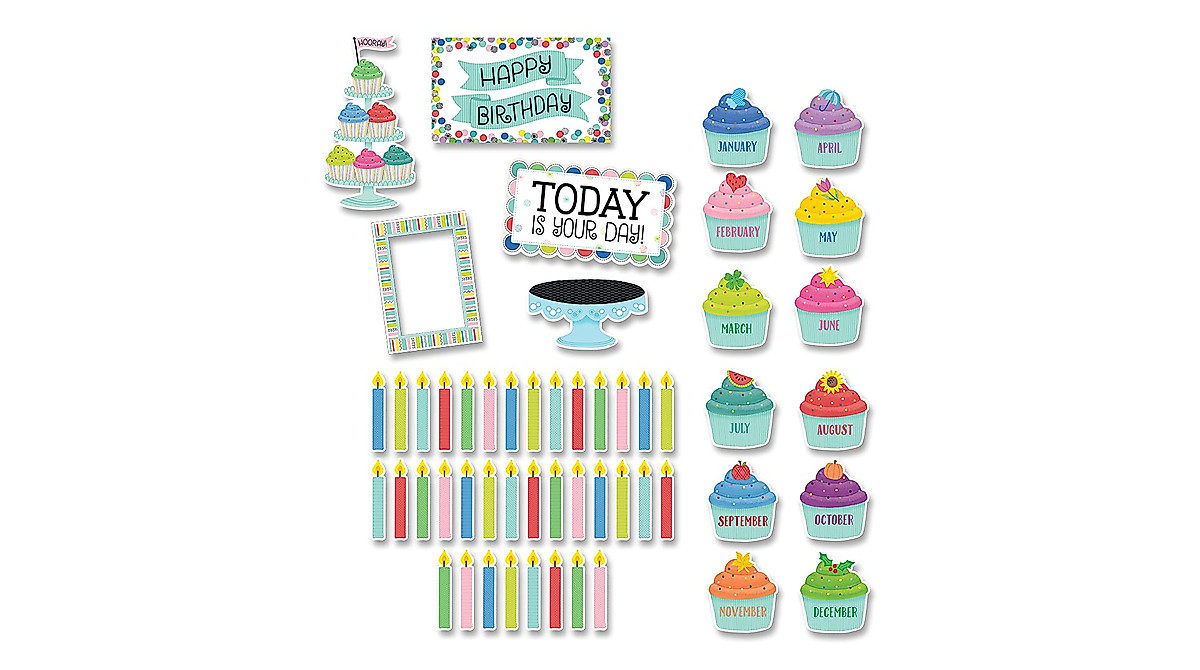 Color Pop Birthday Bulletin Board - Creative Teaching Press