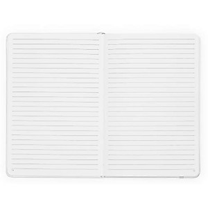 Minimalism Art, Premium Hard Cover Notebook Journal, Classic 5" x 8.3", 122 Numbered Pages, Gusseted Pocket, Ribbon Bookmark, Extra Thick Ink-Proof Paper 120gsm, San Francisco (Ruled, Green)