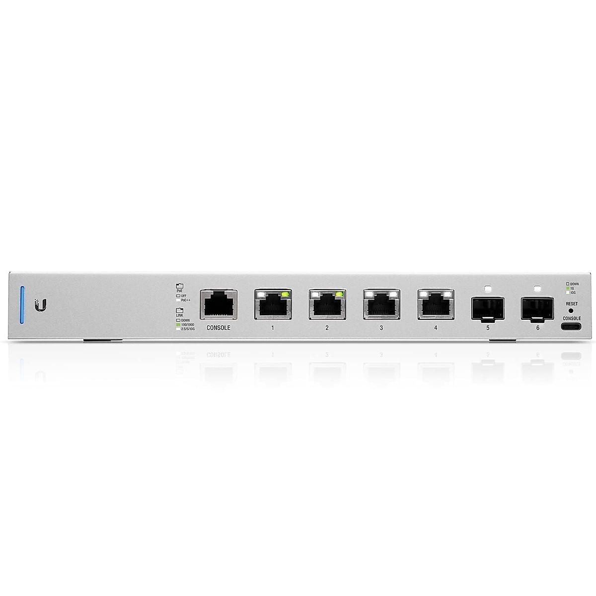 Ubiquiti Networks UniFi Switch 6 XG PoE, 10G 6-Port Switch with 802.3bt PoE++ (US-XG-6POE)