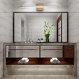 BRIVOLART LED Vanity Lights, 24 Inch 14W Cool White 6000K LED Bathroom Bedroom Vanity Light Fixtures Modern Chrome Bathroom Vanity Lights for Mirror