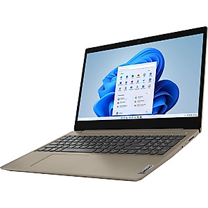 2022 Lenovo Ideapad 3 Laptop, 15.6" HD Touchscreen, 11th Gen Intel Core i3-1115G4 Processor, 20 GB DDR4 RAM, 256GB PCIe SSD, HDMI, Webcam, Wi-Fi 5, Bluetooth, Windows 11 Home, Almond / TGC Accessories