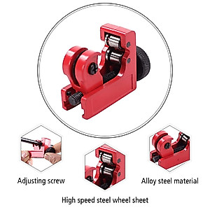 Mini Arrow Tube Cutter, Portable Alloy Steel Archery Tubing Cutter for 3-22mm Arrow