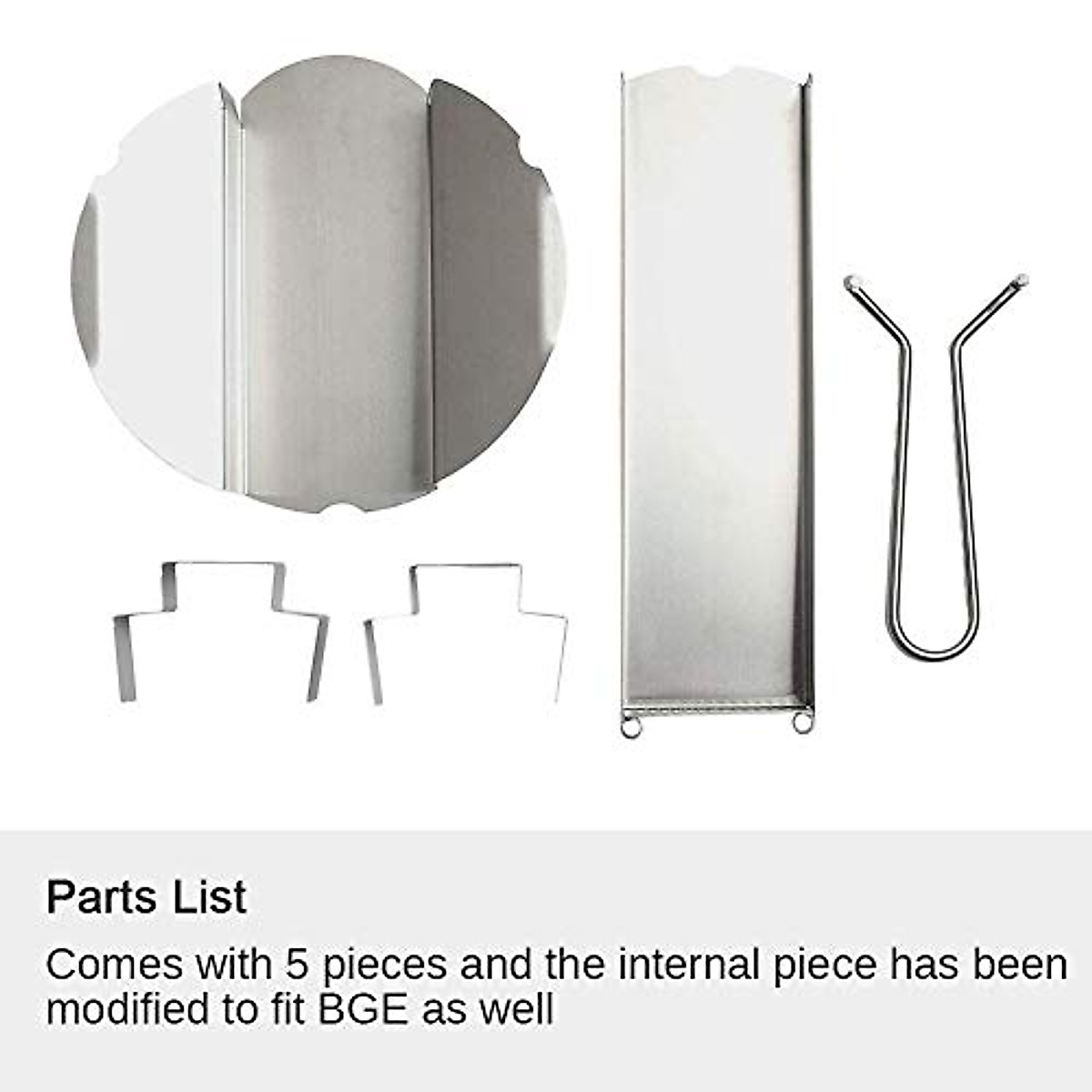 Ash Tool Slid Out ash Drawer Stainless Steel for Large Big Green Egg Green Egg Replacement Parts ash Clean Tool