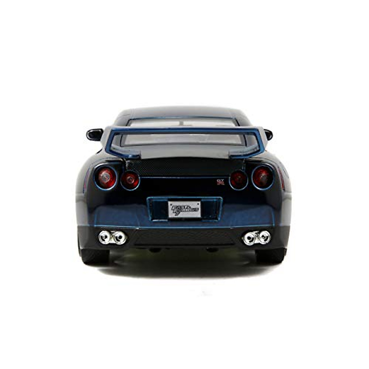 Fast & Furious Nissan GTR Blue 1:24 Diecast By Jada Toys