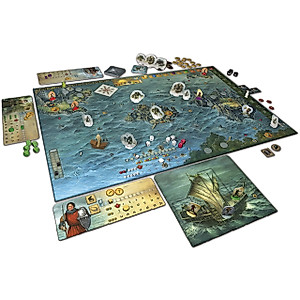 Legends of Andor: Journey to The North, Expansion Pack, Cooperative Board Game, 1 – 4 Players, Fantasy, Family Game by Kosmos