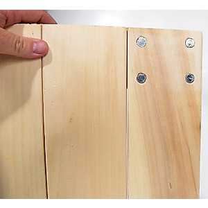 Vestil HDOS-1624-9-E Hardwood Dolly with Solid Deck Econ, 900 lb. Capacity, 16" x 24", Tan