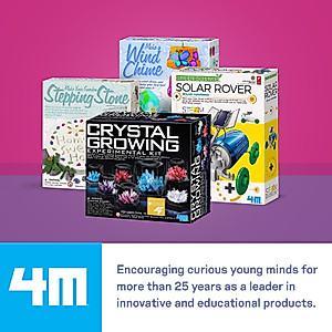 4M Make A Wind Chime Kit - Arts & Crafts Construct & Paint A Wind Powered Musical Chime DIY Gift for Kids, Boys & Girls