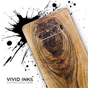 DesignSkinz Raw Wood Planks V10 Protective Vinyl Decal Wrap Skin Cover Compatible with The Samsung Galaxy S20 (Screen Trim & Back Glass Skin)