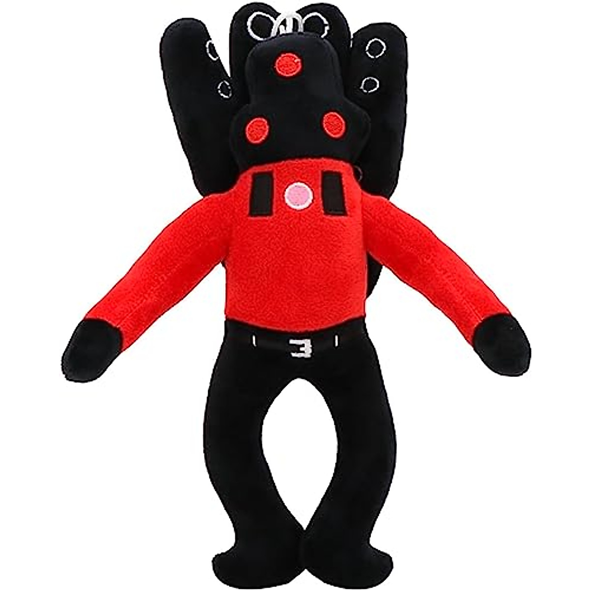 PERUKOYO Skibidi Toilet Toy Plush,Cameraman Plush,Speakerman Plush Toy Stuffed Animal Plushie,Fun and Whimsical Stuffed Figure Doll Gift for Game Fans Kids Children