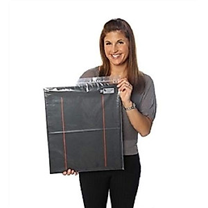 Colortrieve X-Ray Cassette/Receptor Cover - 16" x 19" Zip Top Bag, Fits 14x17" Cassette, 4 mil, Box of 250
