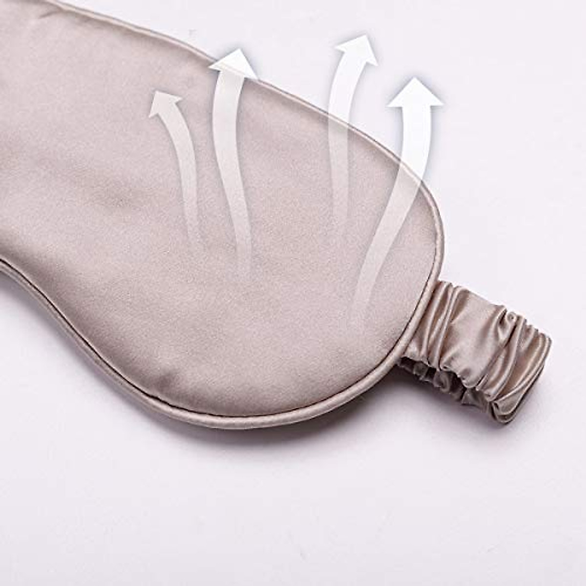 Silk Sleep Mask by Yanser Luxury 100% Mulberry Silk Eye Mask - Eye Cover - Eye Shade - Blindfold - Anti Aging - Skin Care - Ultra Soft - Light & Comfy - Travel Bag - Gift Package