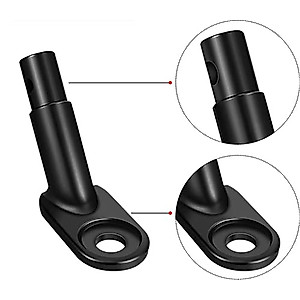 Fat-Cat Bicycle Rear Racks Steel Bicycle Trailer Hitch Mount Adapter Replacement Most Bike Cycling Rear Carrier Mount Bike Accessory (1 Pack)