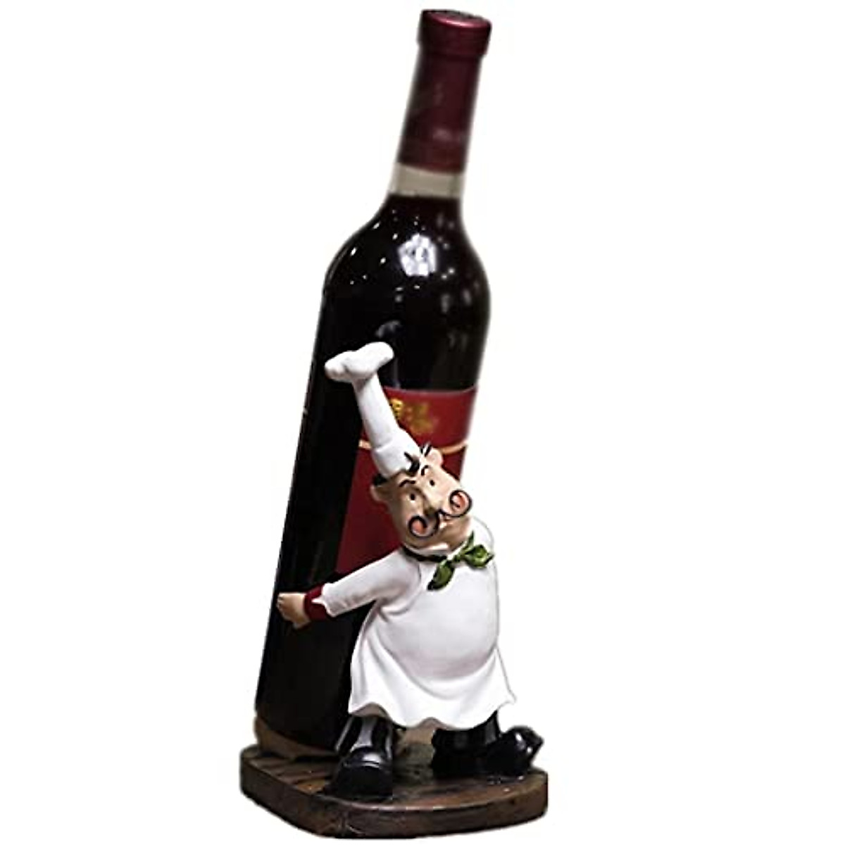 DOUBA Statue Decorative Accessories Home Chef Wine Rack Sculpture Upholstery Home Decor Craft
