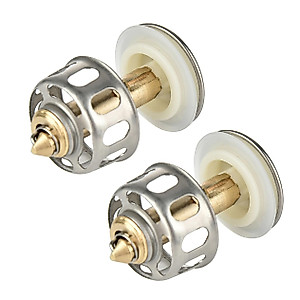 FONDOTIN 2pcs Sink Bath Tub Kitchen Sink Filter Tub Drain Sink Bounce Stopper Bathtub Filter Tub Hair Drain Catcher Sink Drain Stopper No All Copper Plus 304