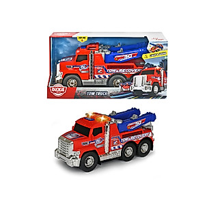 DICKIE TOYS - 12 Inch Tow Truck, red/Blue