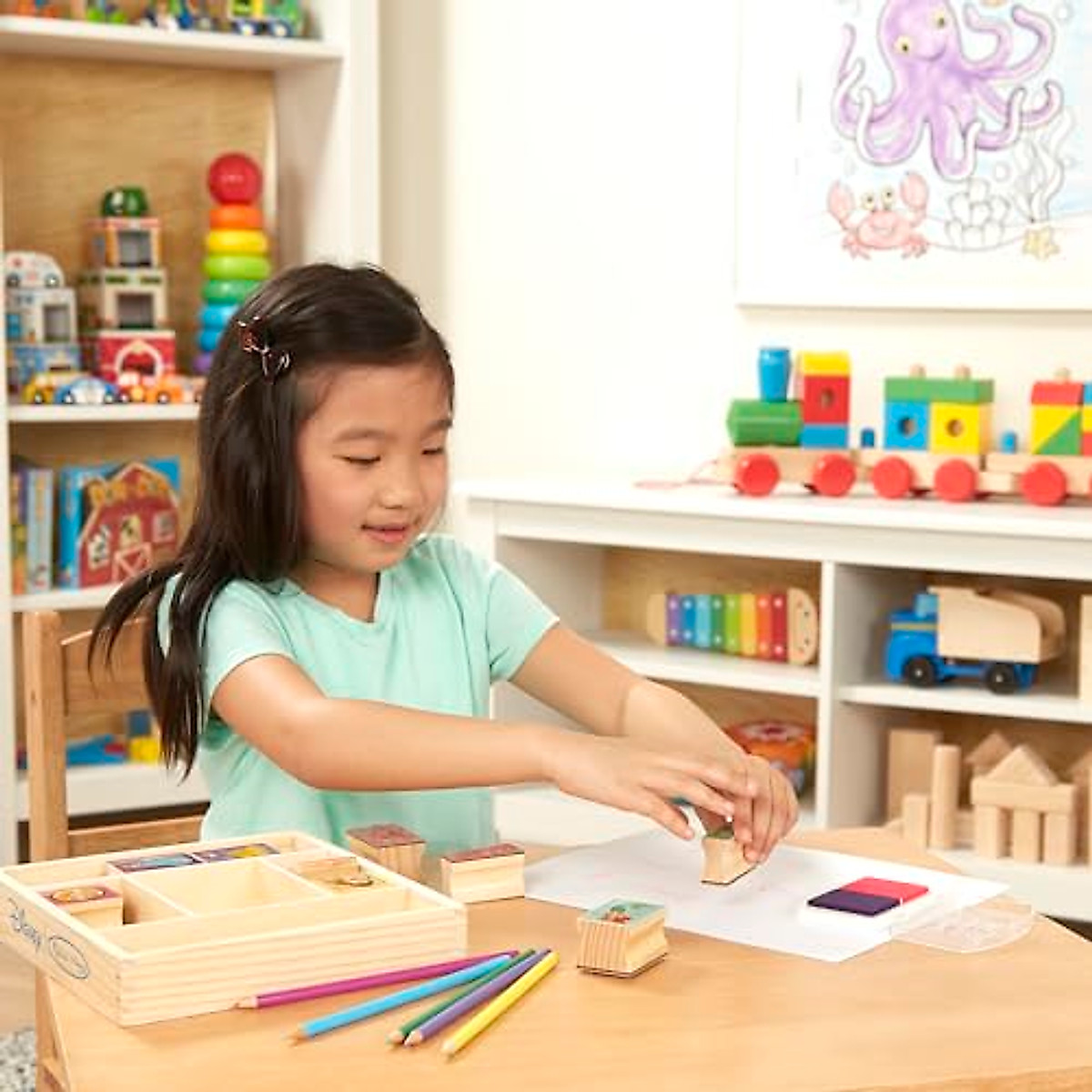 Melissa & Doug Drawing Paper Pad (9 x 12 inches) - 50 Sheets, 3-Pack - FSC Certified