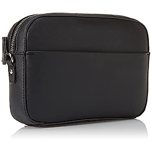 Karl Lagerfeld Paris Womens Maybelle Camera Crossbody Cross Body, Black/Grey, One Size US