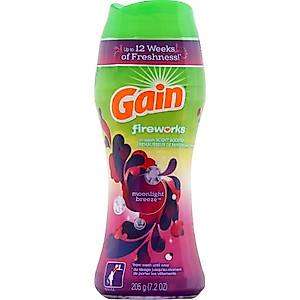 Gain Fireworks In-Wash Scent Booster Beads, Moonlight Breeze, 7.2 oz