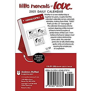 Catana Comics Little Moments of Love 2021 Deluxe Day-to-Day Calendar