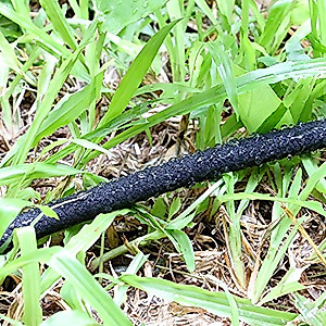 STYDDI Soaker Hose, 1/2" x 50 FT Round Soaker Garden Hose, Heavy Duty Water Seeper Hose Great for Garden Vegetable Beds, Lawn and Plants