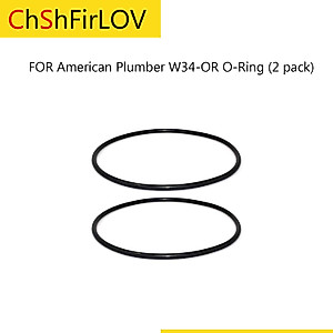 W34-OR Water Filter O-Ring for American Plumber 4-1/8" x 3-7/8 x 1/8 Replacement Parts (2/Pack)