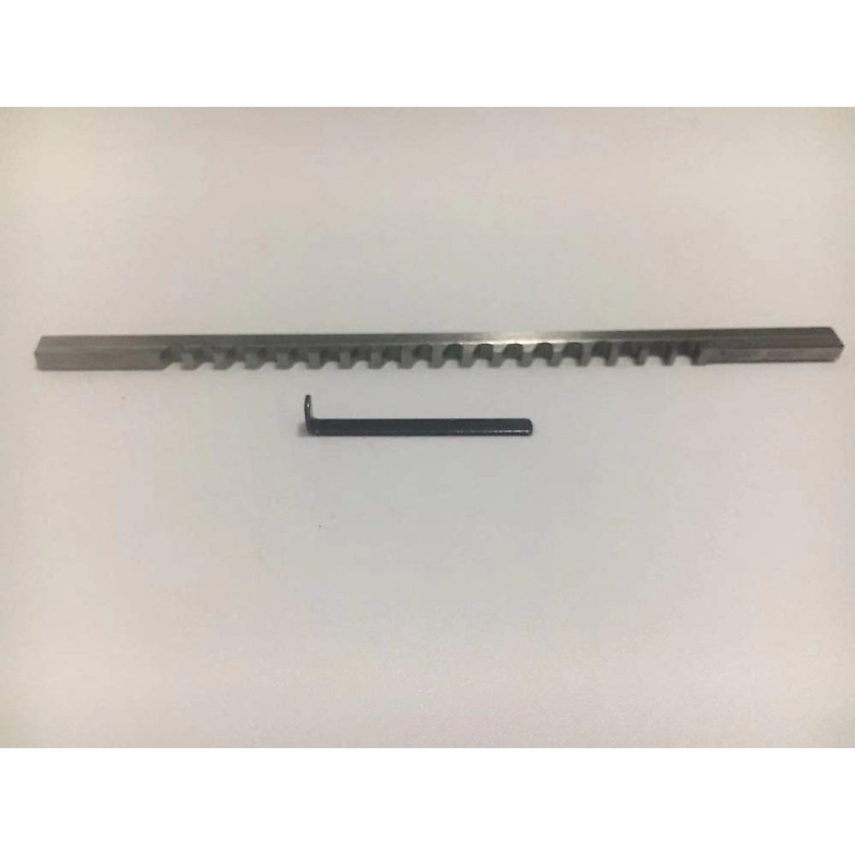 WSF-TOOLS, Keyway Broach with Shim High Speed Steel Broaching Tools 3mm A Push-Type Keyway Broach Metric Sized Cutting Machine Tool