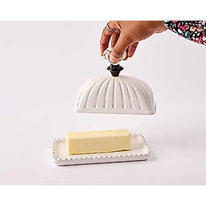 Mud Pie Door Knob Butter Dish
