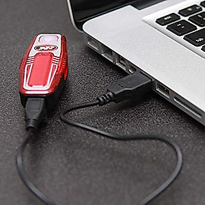 NiteRider Lumina Micro 650 Front Bike Light Sabre 110 Rear Bike Light Combo Pack, Black (7711)