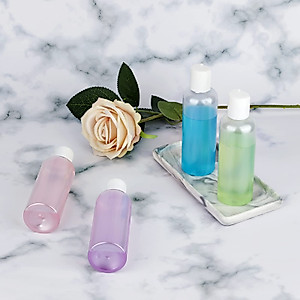 TSA Approved Travel Bottles Set for Toiletries Squeeze Bottles Travel Size Container Kit Portable Leak Proof Refillable Cosmetic Airplane Essential Shampoo Hair Conditioner Body Lotion Bath Shower Gel