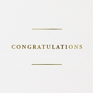 Hallmark Signature Wedding Card, Bridal Shower Card, Engagement Card (Rest of Your Lives) (5RZH1241)